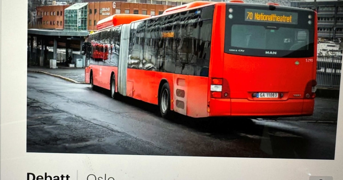Sett inn flere busser i Stor-Oslo